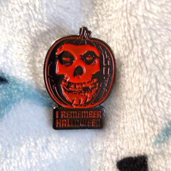 Accessories | The Misfits I Remember Halloween Enamel Pin | Poshmark